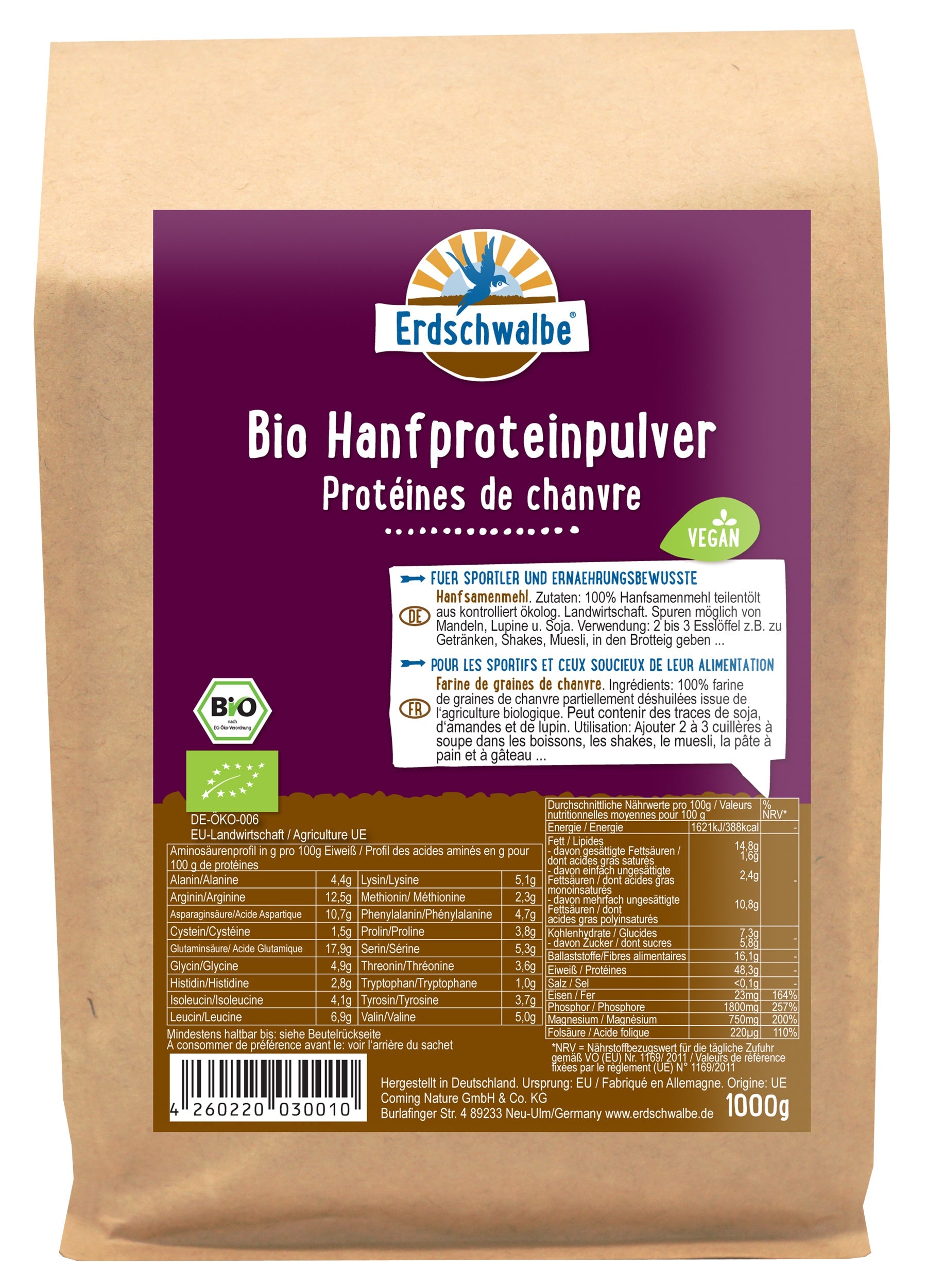 Keto Protein Shop: glutenfreie Bio-Lebensmittel I ERDSCHWALBE – Erdschwalbe